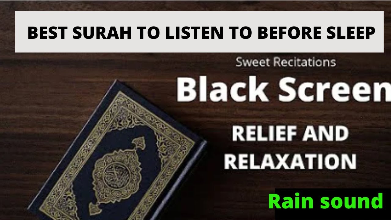 BEST SURAHS TO LISTEN TO BEFORE SLEEP 3H PLAYLIST Relaxing Quran Recitation