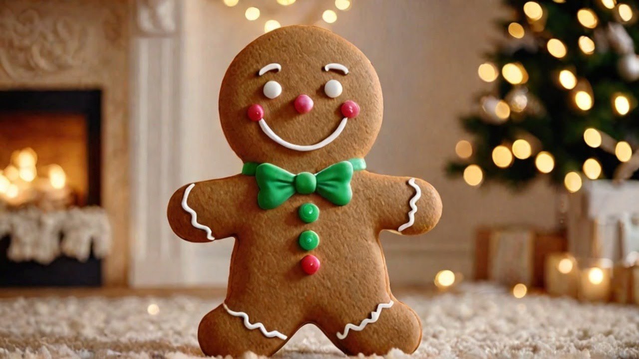 Gingerbread Man Comes to Life and Surprises Family At Home - YouTube