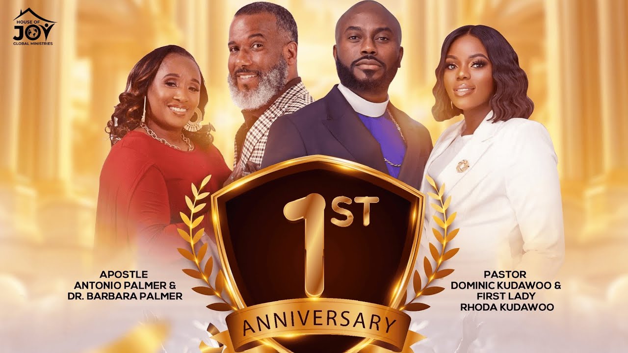 HOJG ONE YEAR ANNIVERSARY CELEBRATION| Pastor Dominic Kudawoo & Lady ...