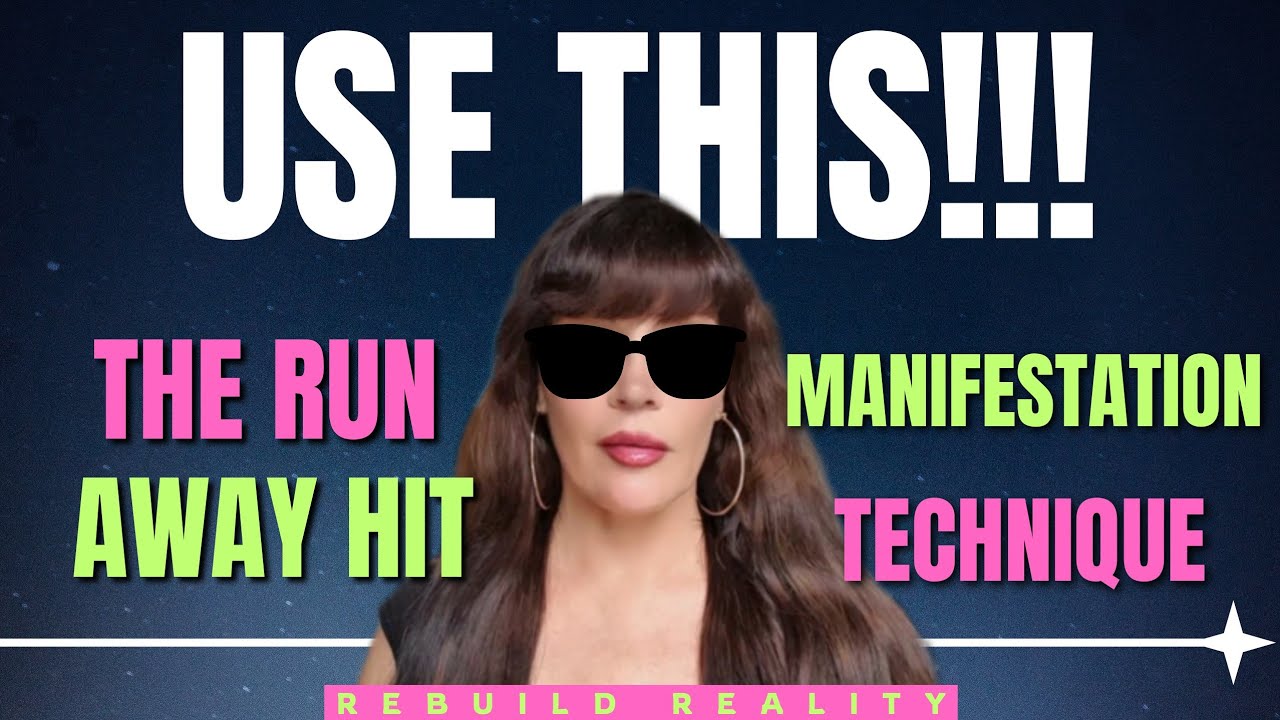 THE RUNAWAY HIT MANIFESTATION TECHNIQUE! @RebuildReality - YouTube