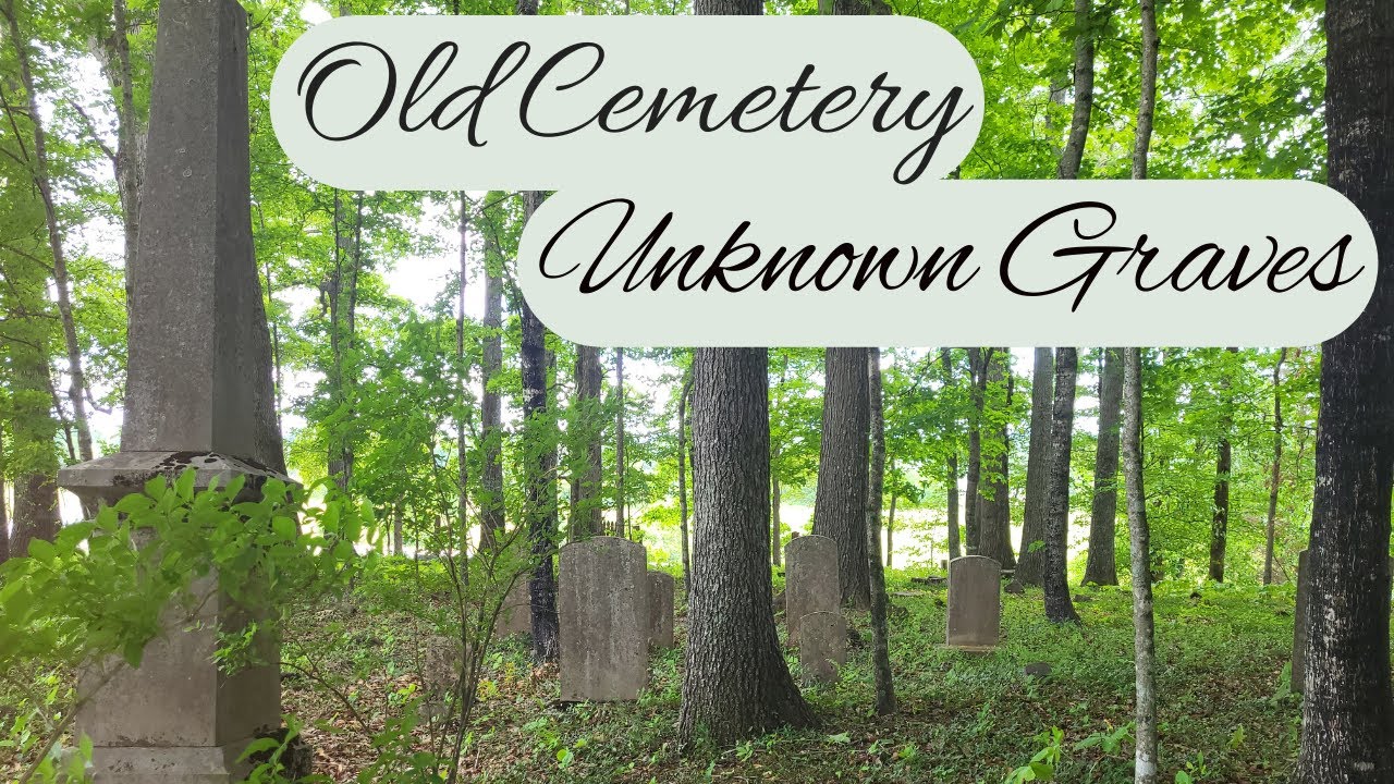 OLD CEMETERY With Many Unknown Graves - YouTube