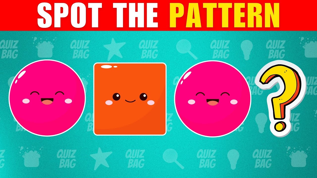 The Ultimate Pattern Quiz for Kids | Play, Think, Learn! 🔷 🔺 🔷 - YouTube