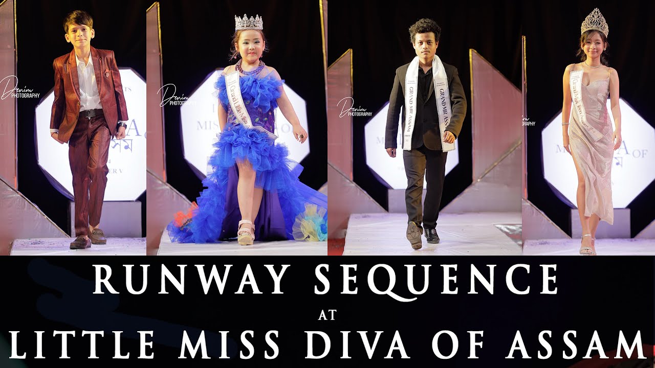 Runway Sequence At Little Miss Diva Of Assam 2024 | Beauty Pageant in ...
