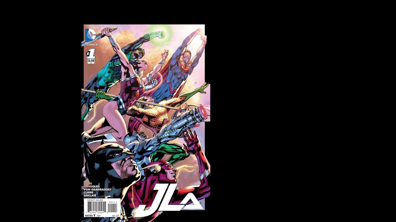 JLA: Justice League of America - Issue #1 - Justice League Cover - YouTube