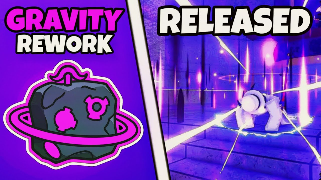 Blox Fruits BIG UPDATE NEWS GRAVITY REWORK IS HERE! TRAILER RELEASE ...