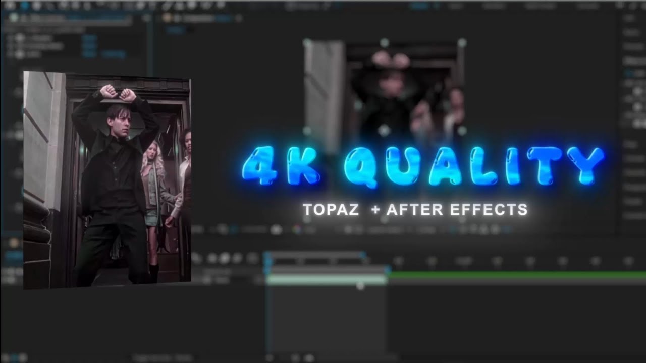 4K Quality in After Effects | Topaz Settings + After Effects - YouTube