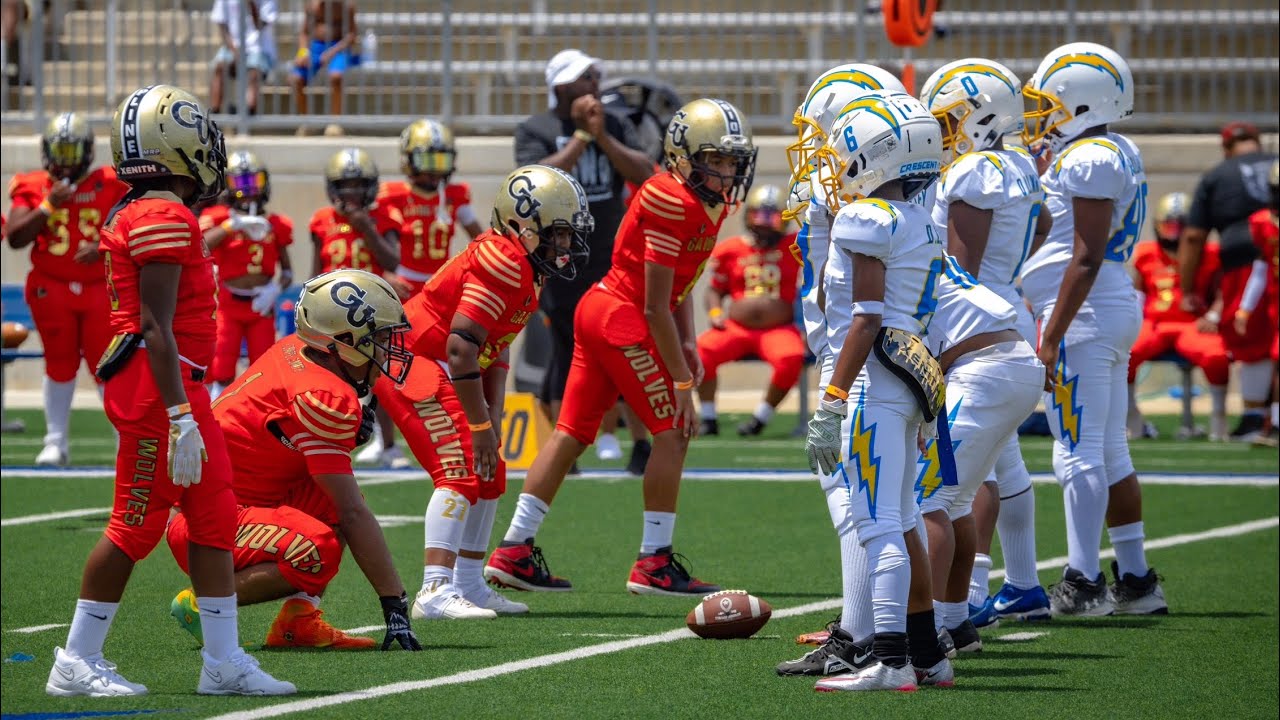 9U Pac Prime vs Chargers - YouTube