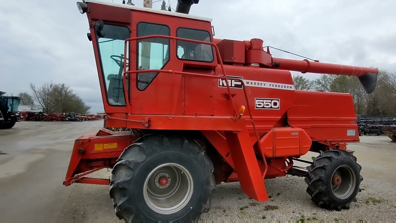 Massey Furguson 550 Walk Around - YouTube
