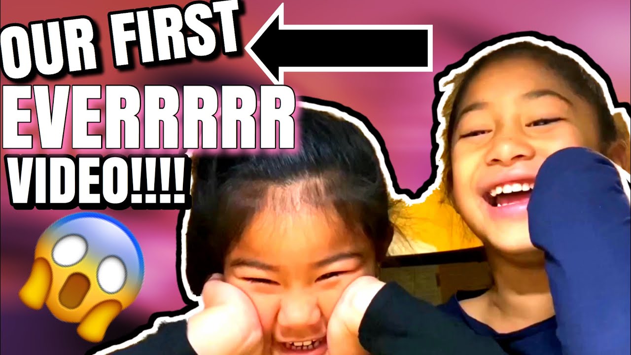 OUR FIRST EVER YOUTUBE VIDEO!!! 😱😱 - YouTube