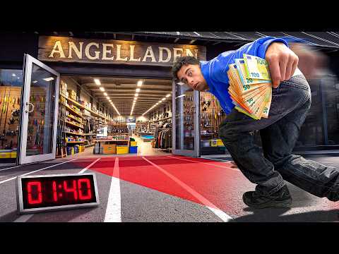 In 100 sek. Angelausrüstung für DEN GANZEN TAG kaufen! 😳🦈