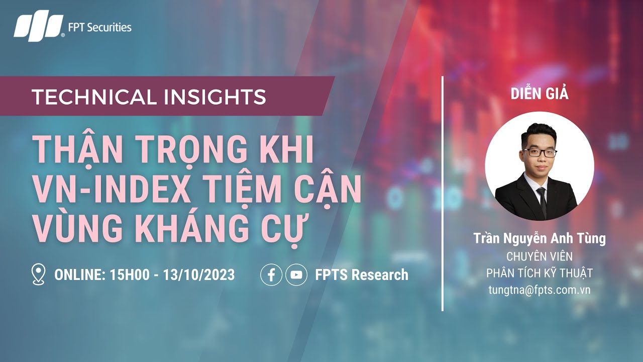 Technical Insight 13/10/2023: Thận trọng khi VN-Index tiệm cận vùng kháng cự - YouTube
