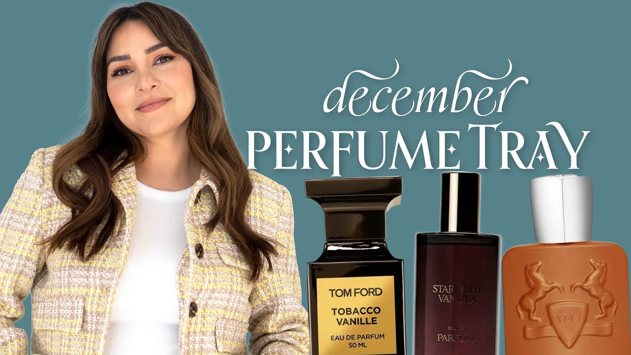 MY DECEMBER PERFUME TRAY | It is getting festive & cozy | 2023 - YouTube
