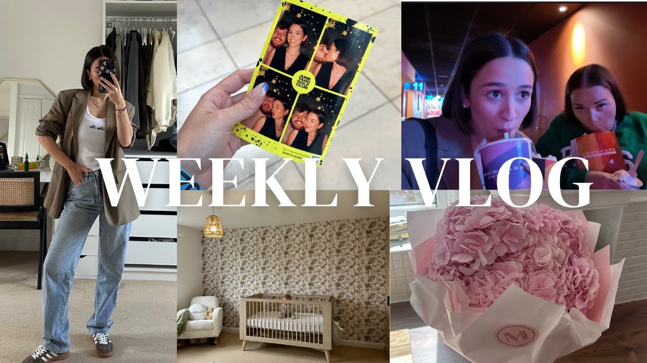 Weekly Vlog | My Birthday, Nursery Tour, Packing for holiday, It Ends ...