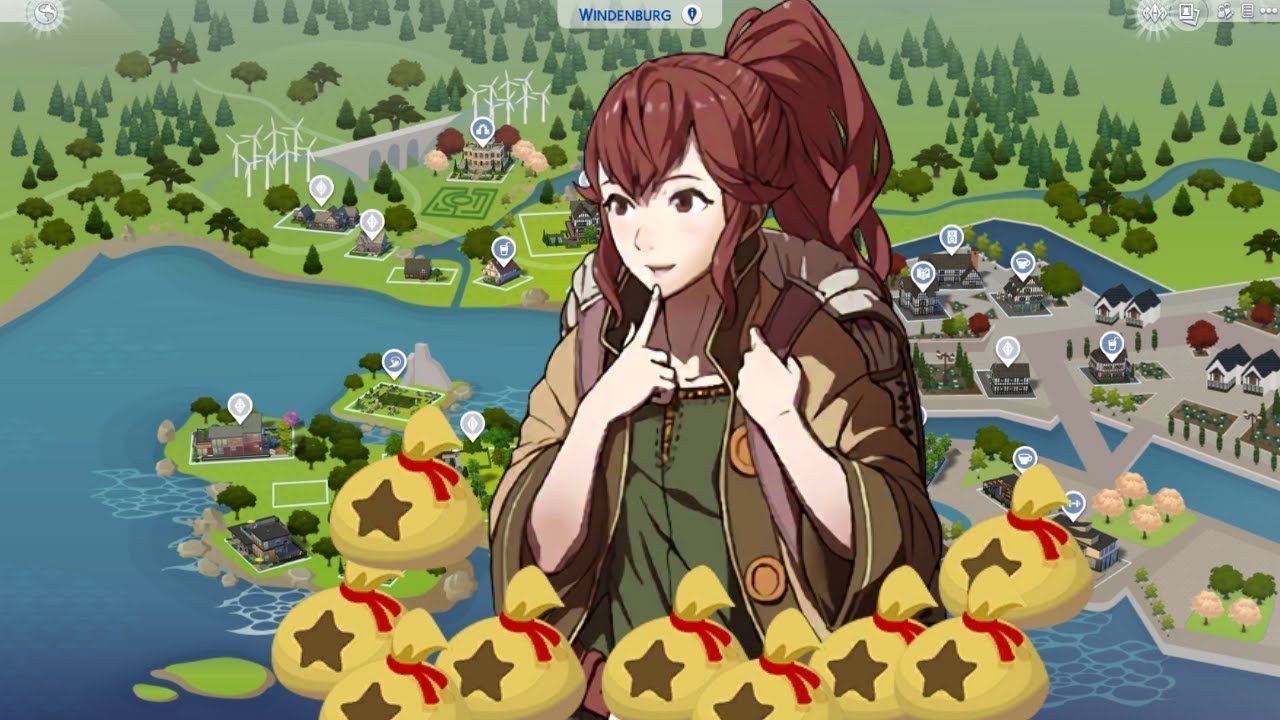 Anna's Shop! Sims 4 fire emblem theme (Episode 7) - YouTube