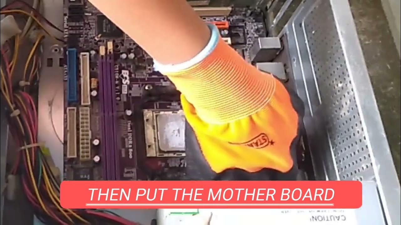 Assemble and Disassemble Computer System Unit - YouTube