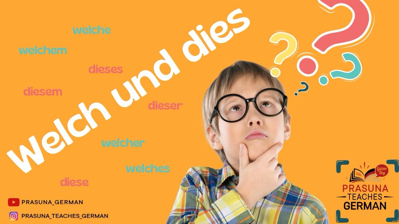 Learn How to Use "Which" and "This" in German | Practical Conversation ...