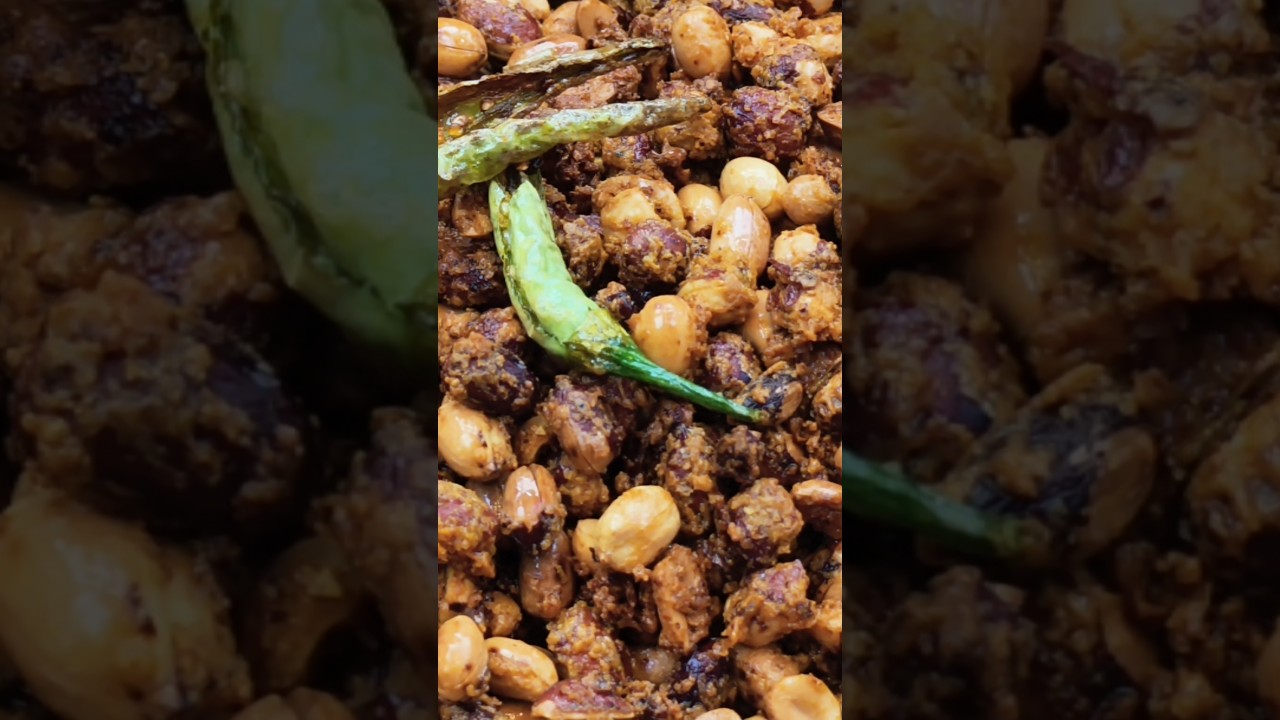 spicy badam pakauda recipe #badampakoda #food #villagecookingchannel # ...