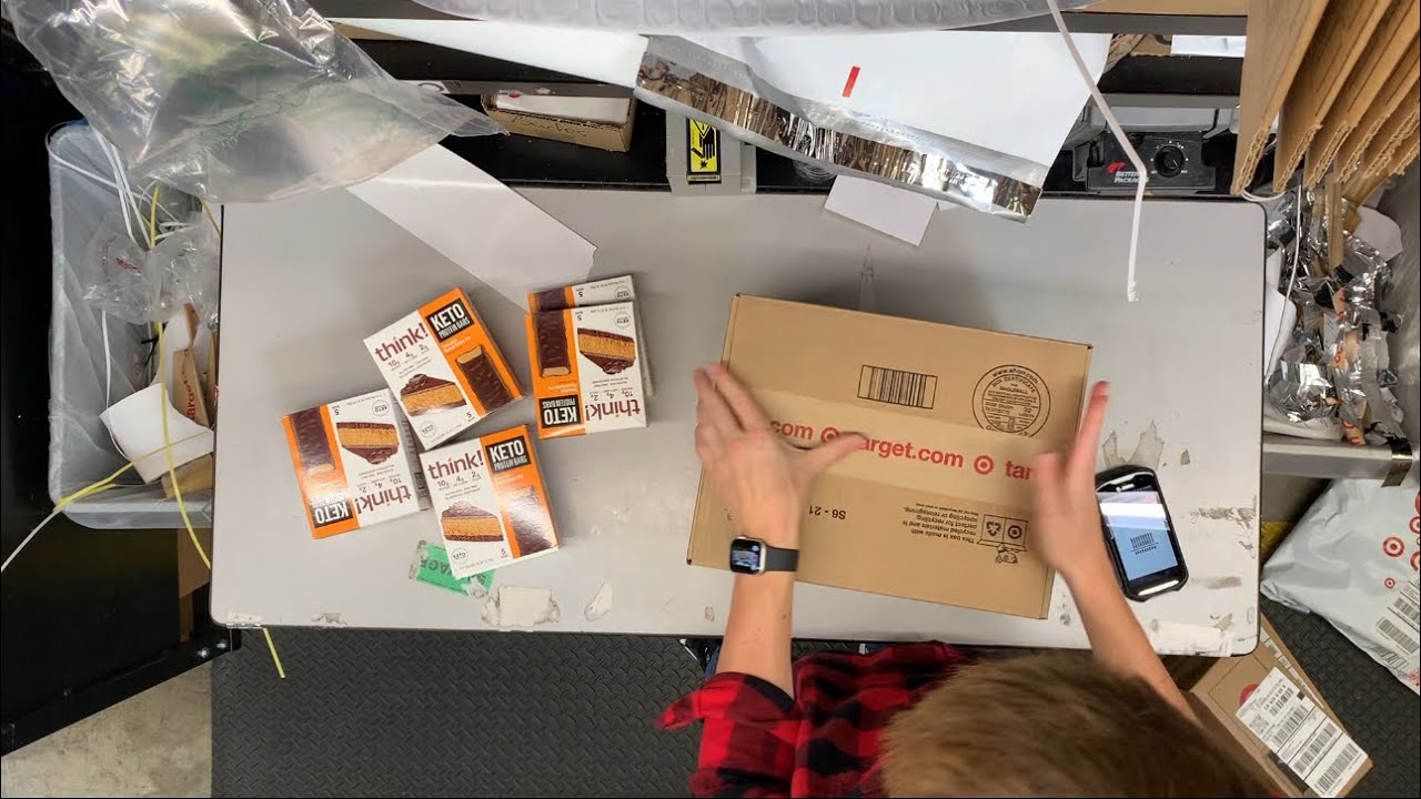 POV of a Target Employee Packing Orders 📦 - YouTube