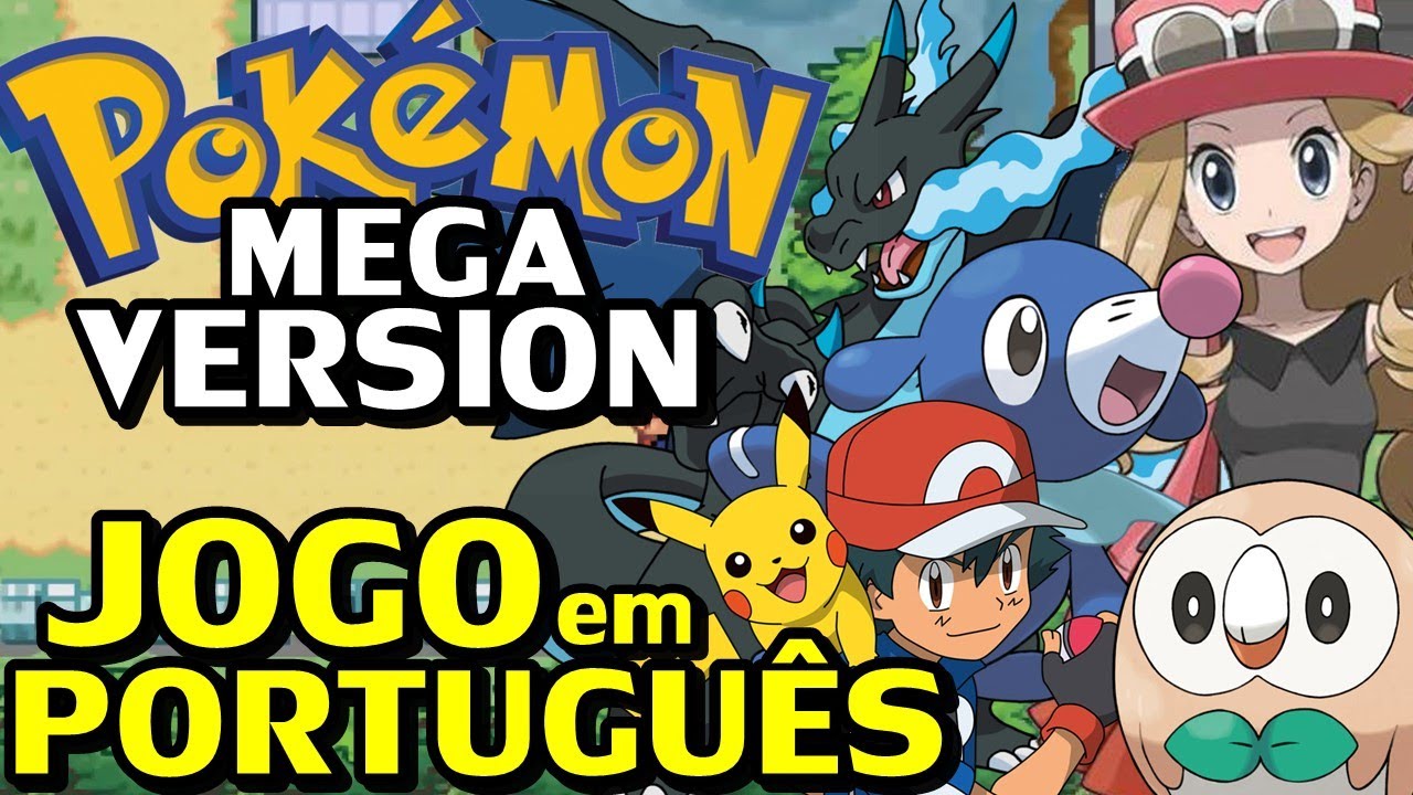 Pokémon Mega Version (Hack Rom) - O Início (Jogo em Português) - YouTube