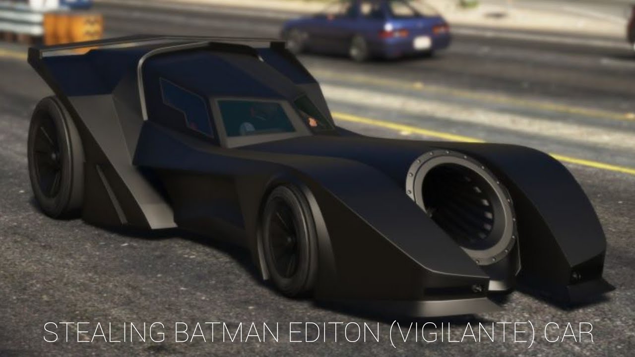 GTA 5 STEALING BATMAN EDITON(VIGILANTE)CAR. - YouTube