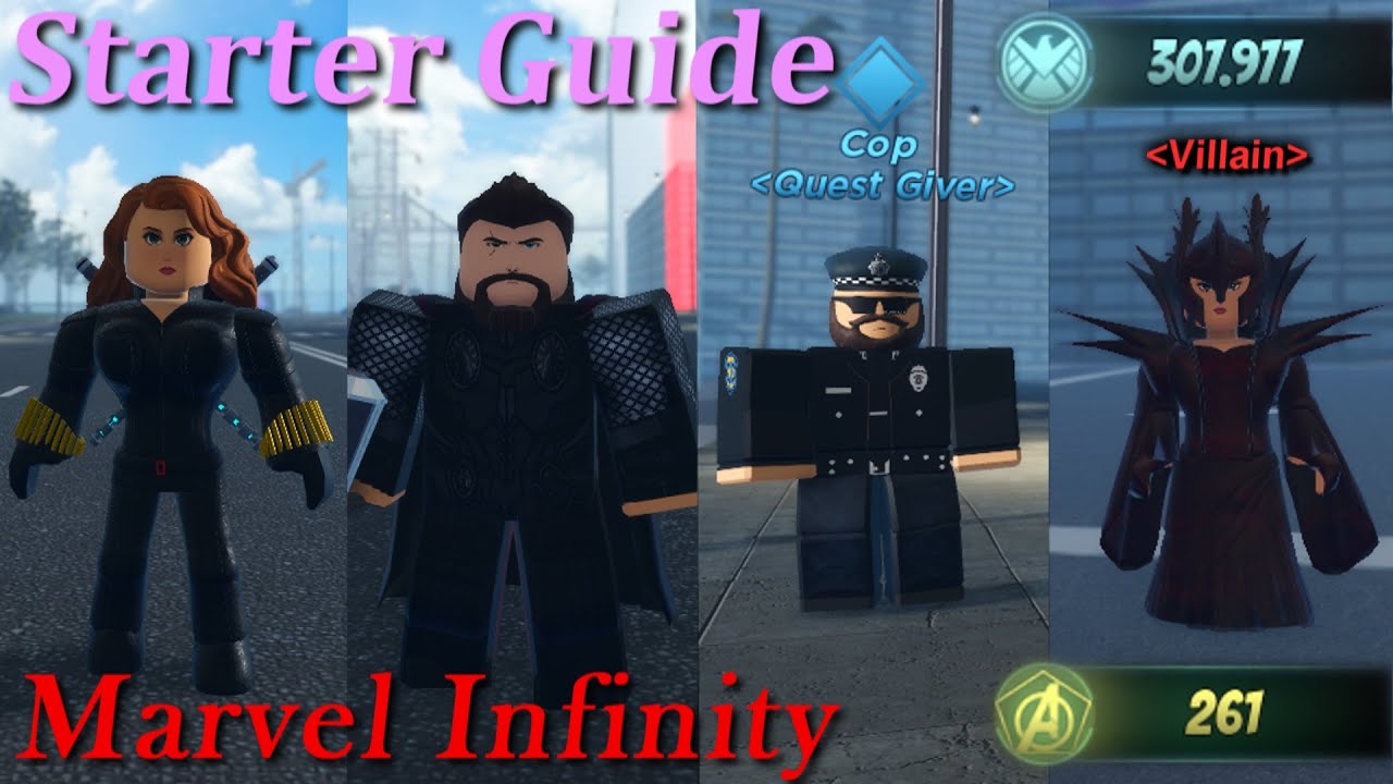 MARVEL INFINITY | STARTERS GUIDE/TUTORIAL! - YouTube