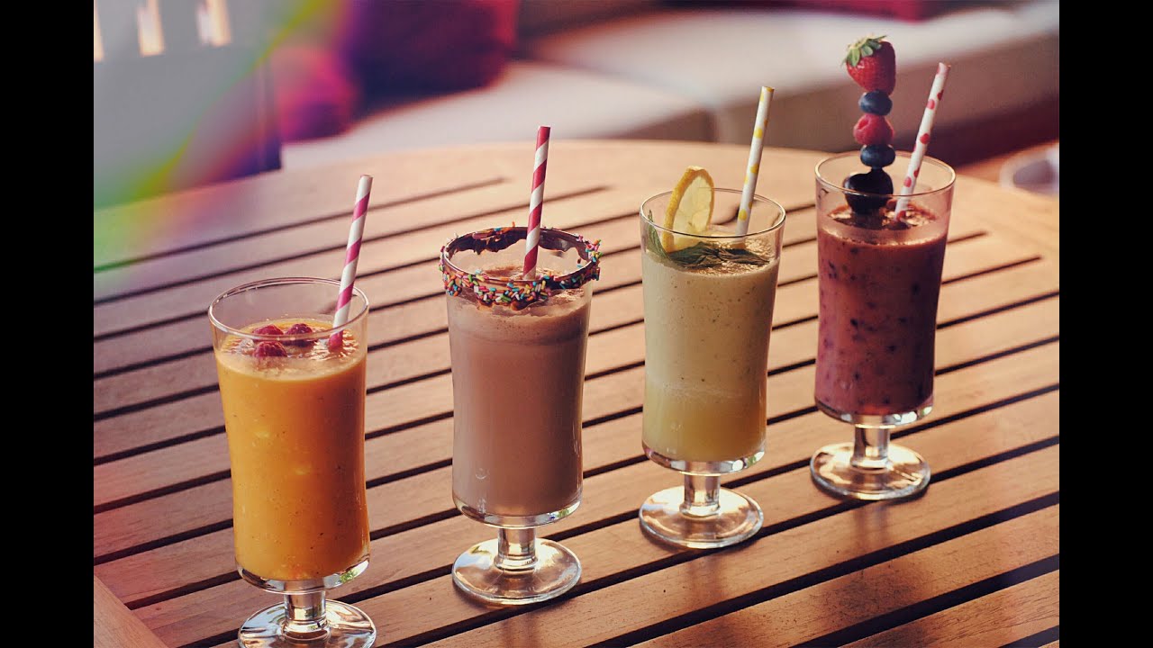 Smoothies de frutas ¡Rico y fácil! - YouTube