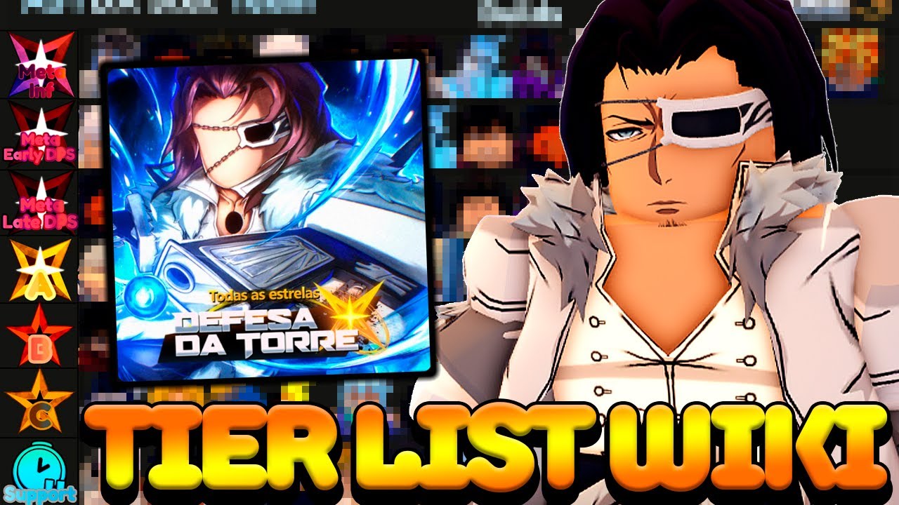 TIER LIST OFICIAL DOS MELHORES PERSONAGENS ALL STAR TOWER DEFENSE X ...