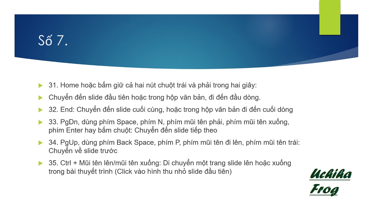 Uchiha frog | Hướng dẫn vặt với 99 thao tác nhanh của powpoint - YouTube