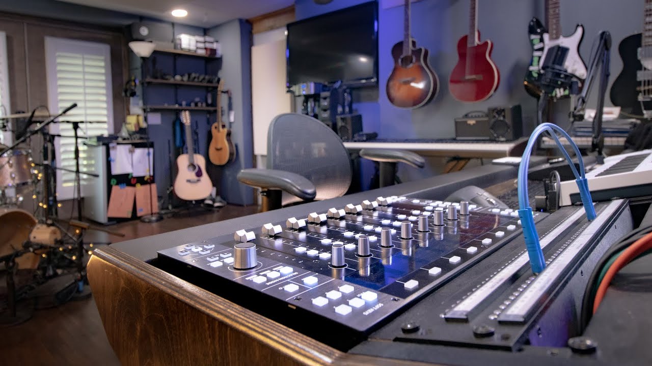 Setting up the SSL UF8 in a HOME STUDIO for MIXING - YouTube