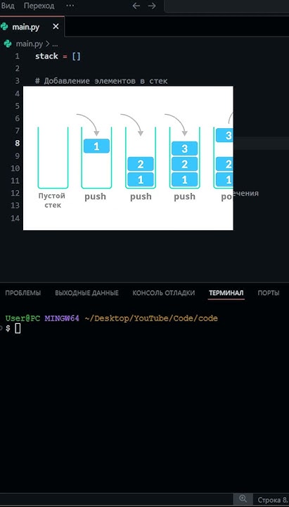 СТЕК Stack В Python Itmixanic Coding Python Programming Youtube