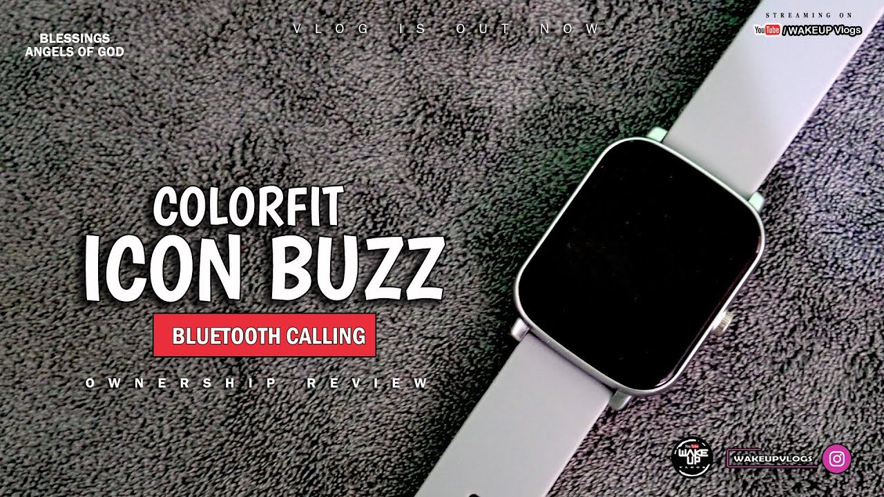 NOISE COLORFIT ICON BUZZ | BLUETOOTH CALLING SMARTWATCH | OWNERSHIP ...