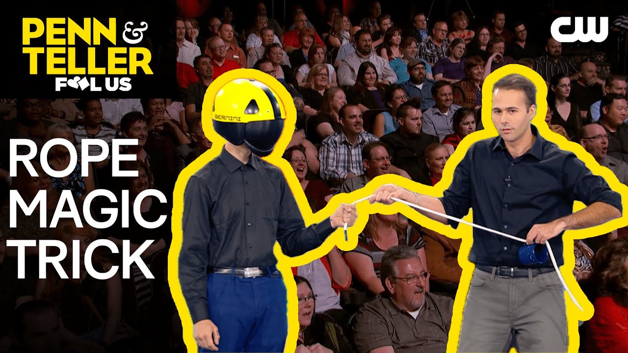 Magician Fools Penn & Teller with Rope Magic Trick | Penn & Teller ...