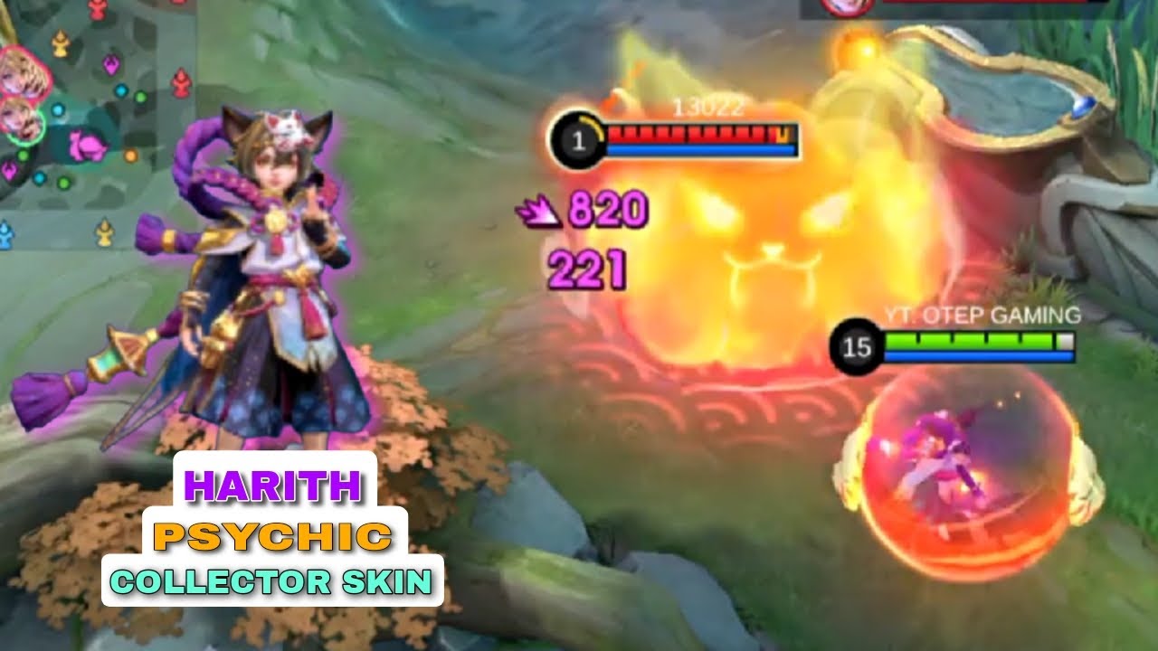 HARITH NEW COLLECTOR SKIN " PSYCHIC " GAMEPLAY | RELEASE DATE UPDATE ...