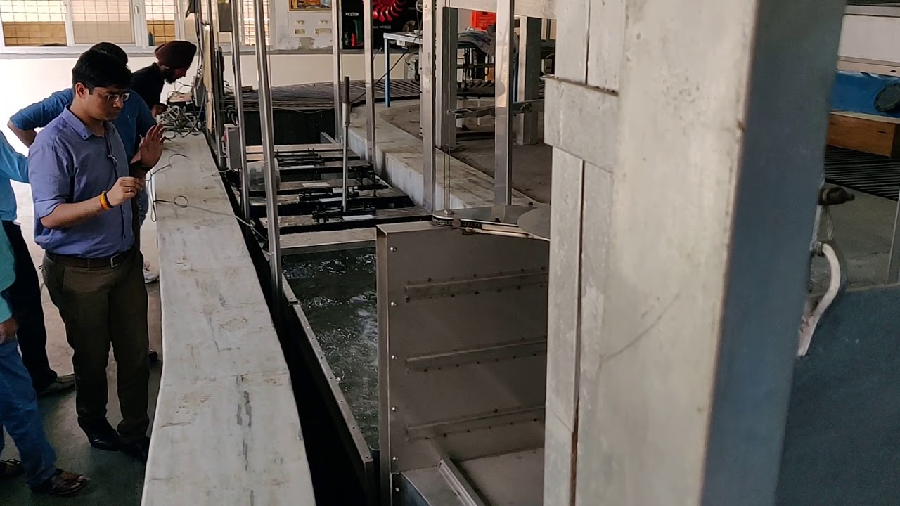 Hydro kinetic turbine test setup by MACLEC - YouTube