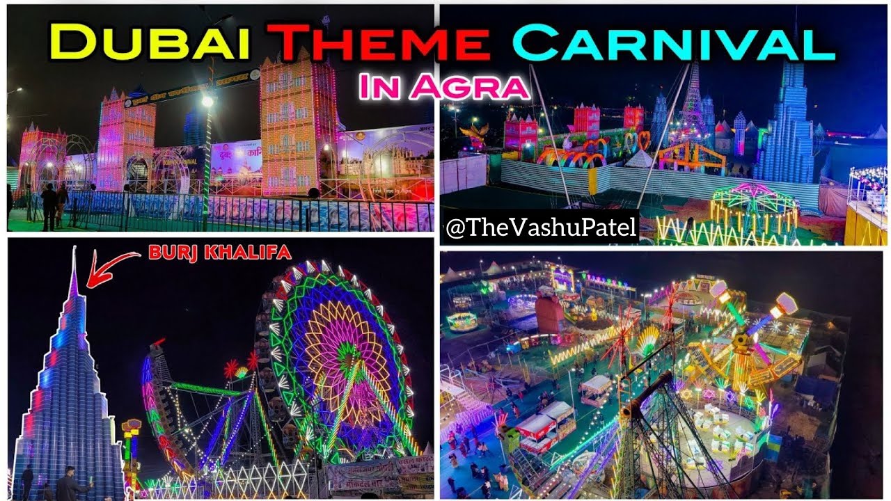 Dubai Theme Carnival In Agra | Vlog - 3 | Vashu Badmash | - YouTube