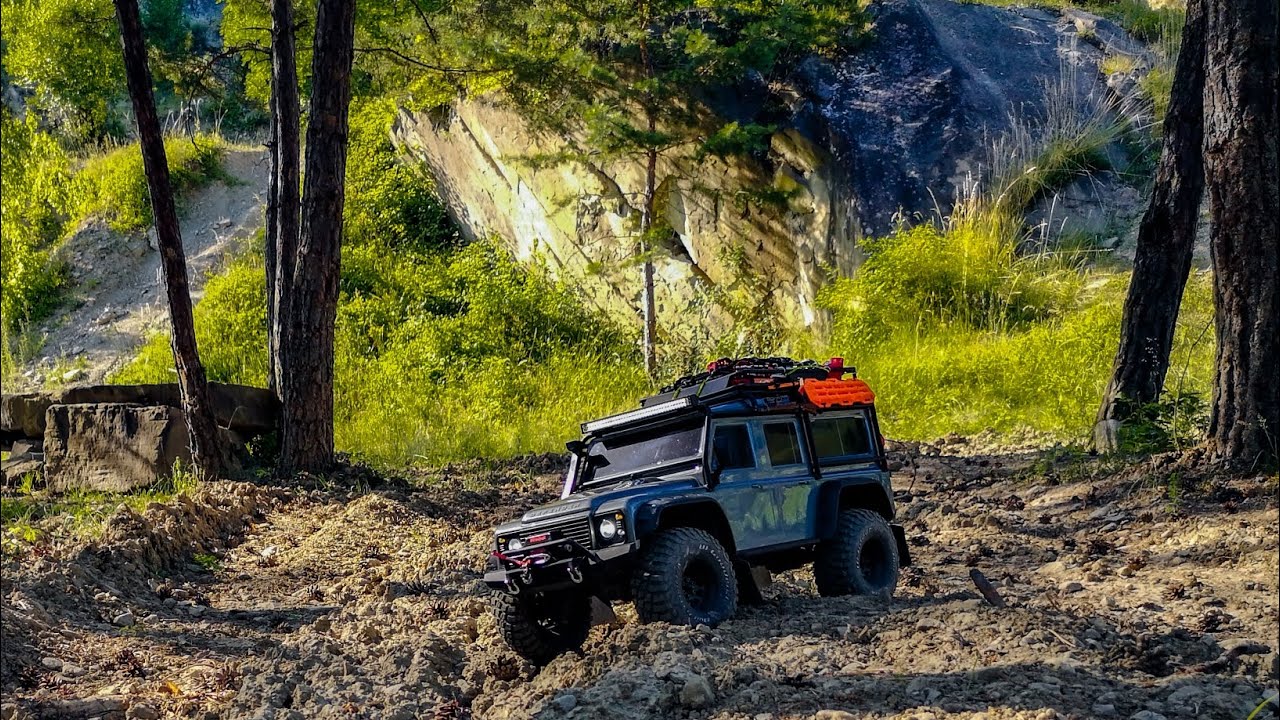 Trx4 RC Offroad Lúky - YouTube