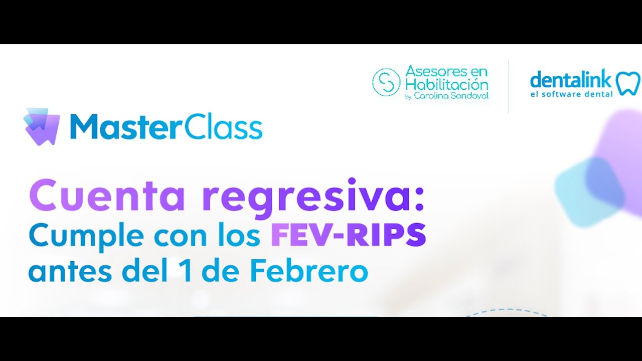 🚨 MasterClass Colombia | Cuenta regresiva: cumple con los FEV-RIPS ...