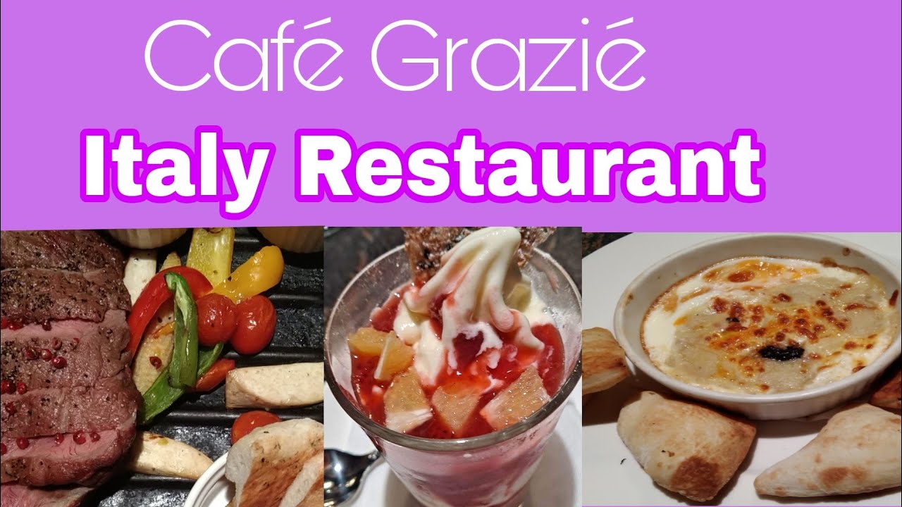 Cafe Grazie/Italian Resto - YouTube