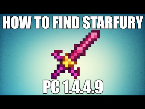 Terraria PC 1.4.4.9 How To Find A Starfury!! - YouTube