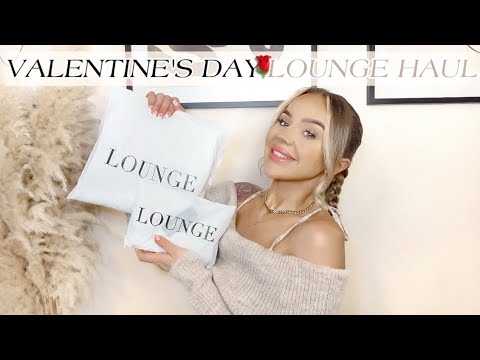 LOUNGE HAUL 🌹 Valentine’s Day Lounge underwear haul and intimates collection | Fiona J Coles