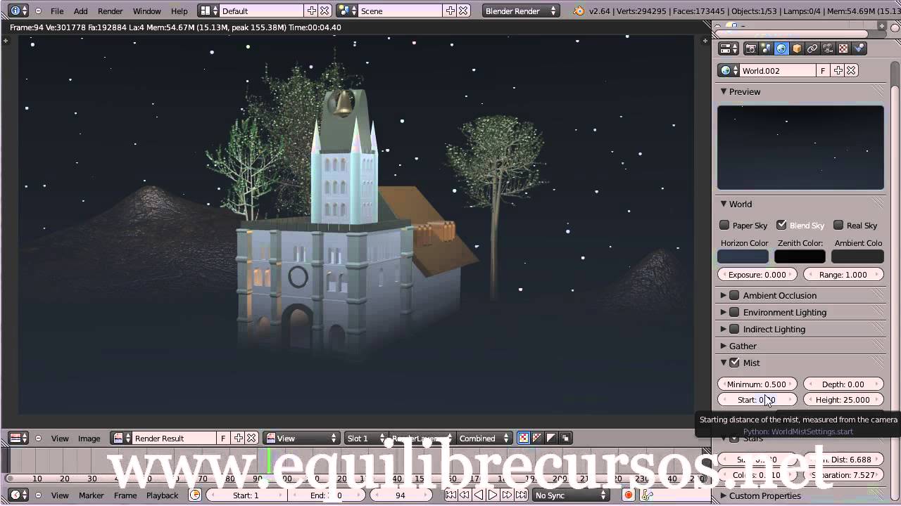 65- Blender World Editor Mist - YouTube