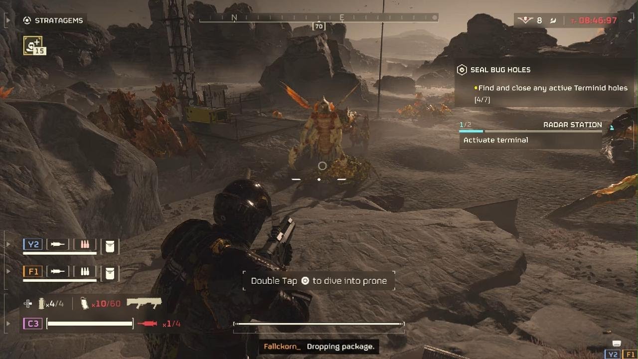 HELLDIVERS 2 Hell Dive Trophy | Trofeo: Salto en picada - YouTube