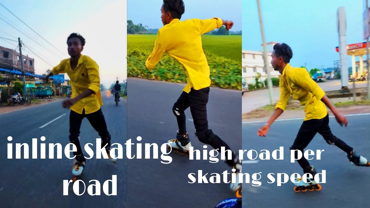 skating video on road || skating speed || public reaction || speed ...