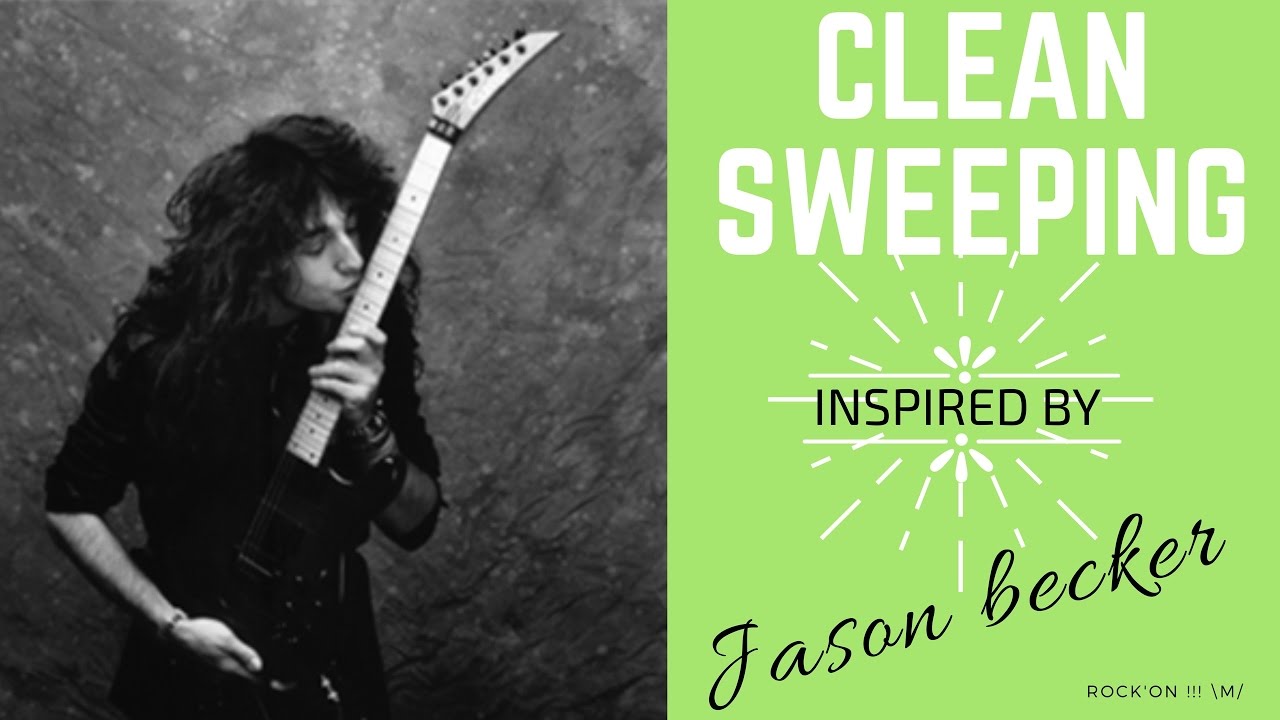 Jason Becker Sweeping guitar cover - Swiss Picks demo - YouTube