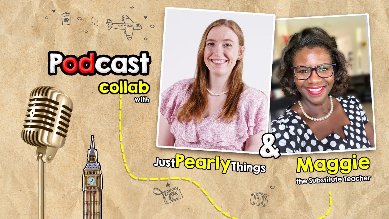 Behind the scenes at the @JustPearlyThings🎤Podcast! - YouTube