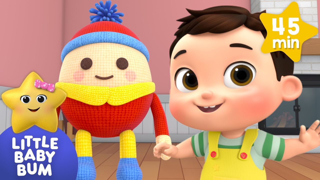 Humpty Dumpty Playtime | Little Baby Bum | 🚌Wheels on the BUS Songs ...
