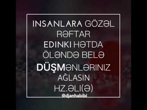 Whatsap ucun statum Imamlarimizdan ibretlik kelamlar