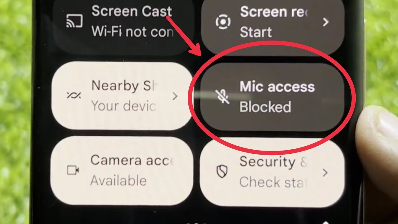 What is Mic access in Google Pixel Mobile - YouTube