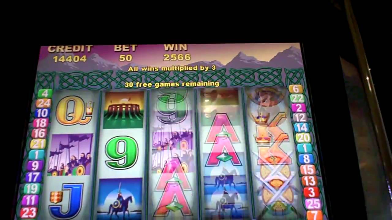 Celtic Warrior Slot Machine Bonus - YouTube
