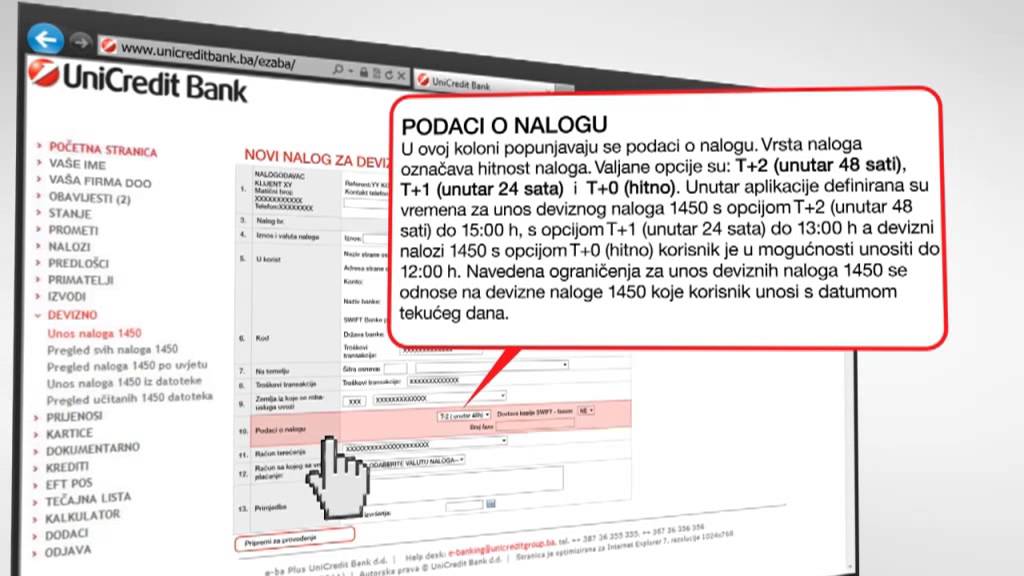 e-ba Plus „Unos naloga 1450" - YouTube